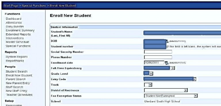 Enrollment Status Definitions – DOCS