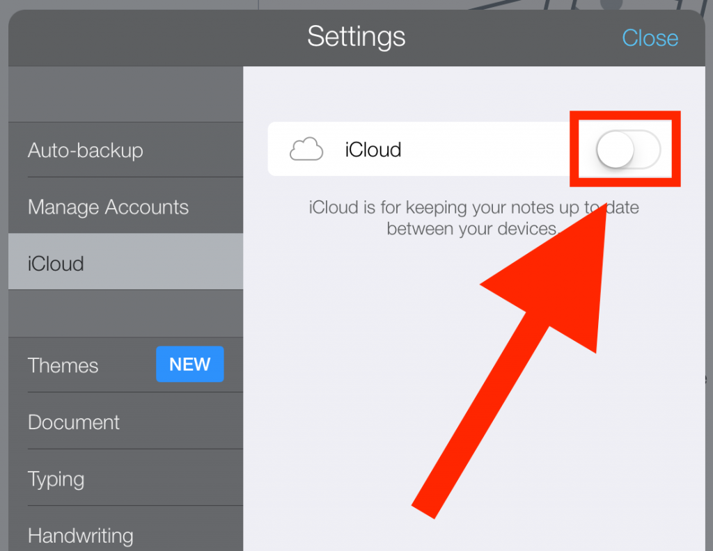 Notability – Backup and Restore Notes – DOCS