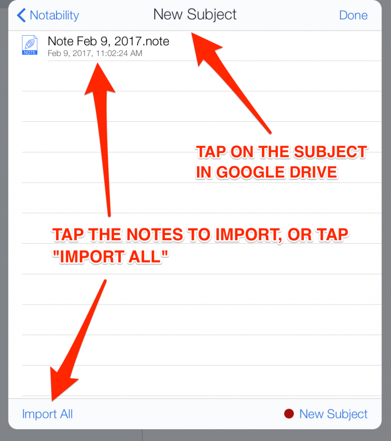 Notability Backup And Restore Notes DOCS